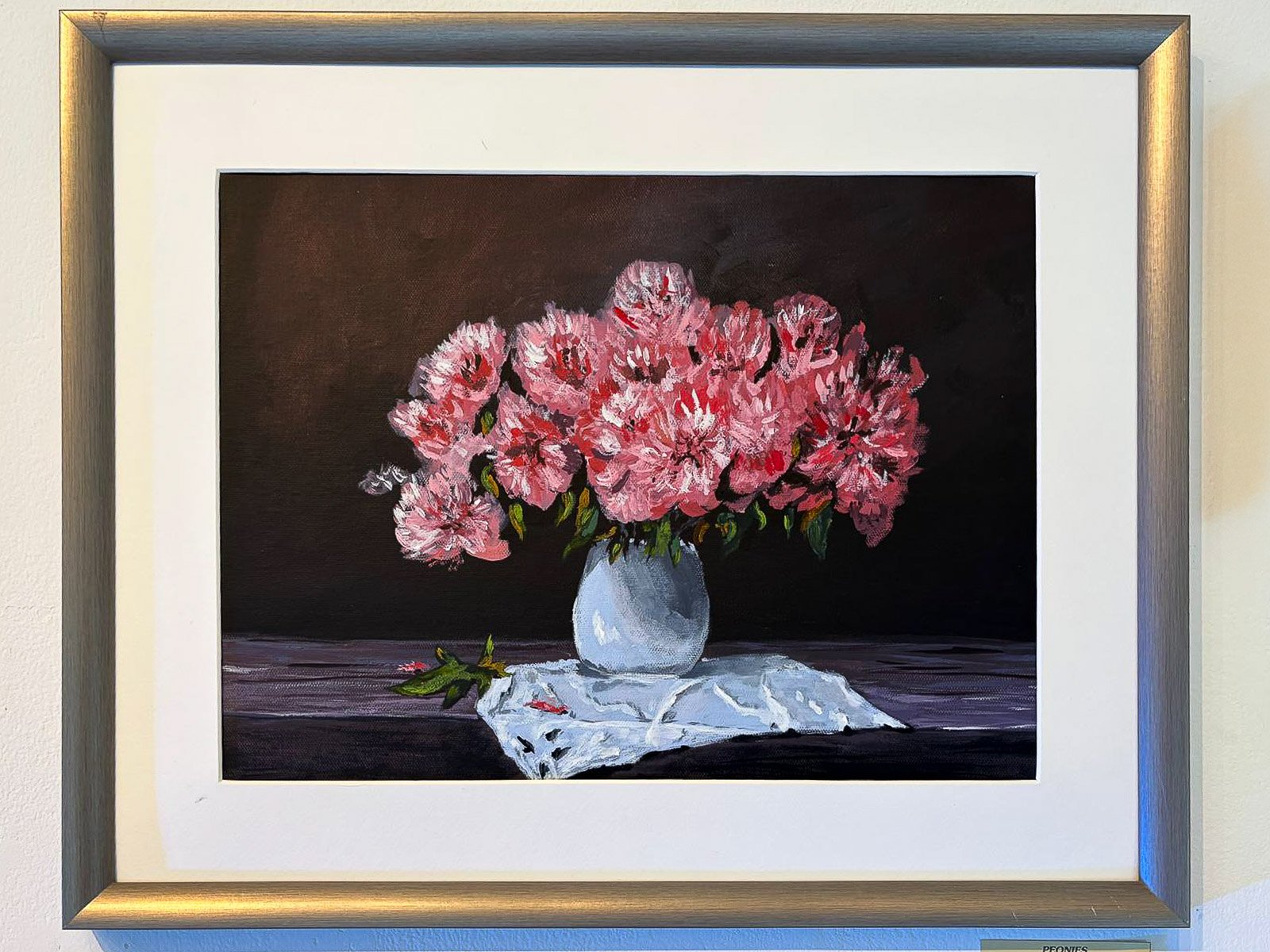 Peonies Painting - Adam Serafin